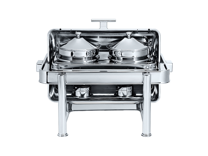 Stackable Oblong Roll Top Soup Station | WNK - First In Food Service