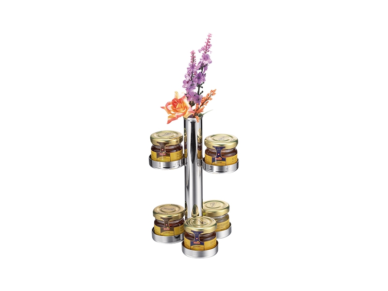 Jam / Honey Stand with Vase | WNK - First In Food Service